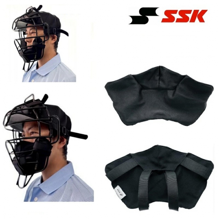 사사키(SSK) SSK 심판 포수 마스크 패드 커버 CMP100 (비말 확산 억제) | 짱베이스볼